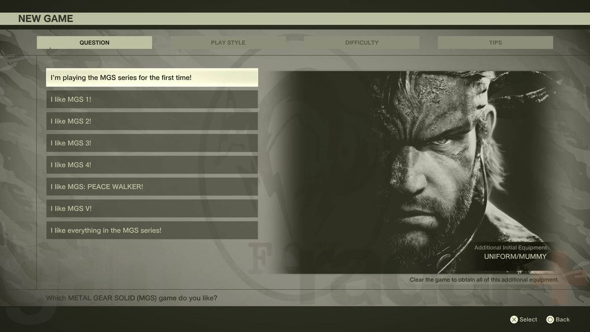 The best MGS game to choose at the start of Metal Gear Solid Delta ...