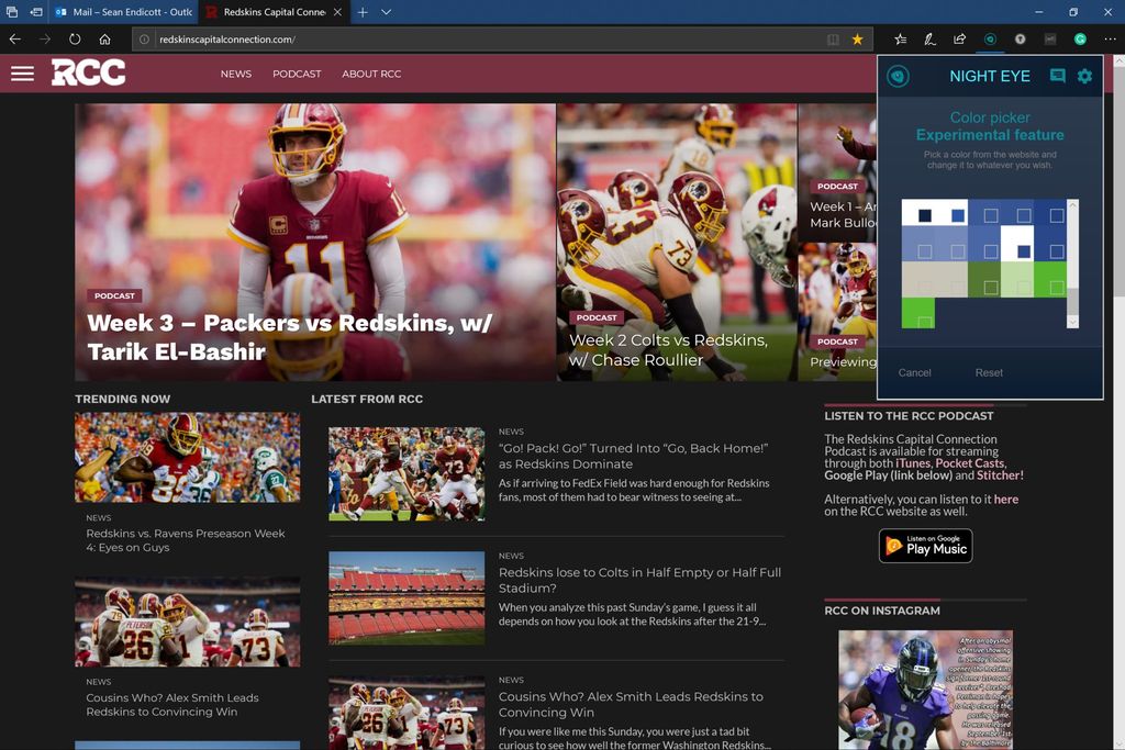 Night eye review: Bringing dark mode to any website | Windows Central