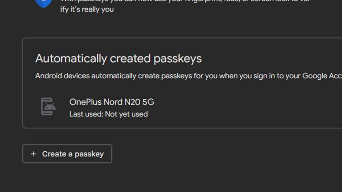 How to set up a passkey for your Google or Gmail account | TechRadar