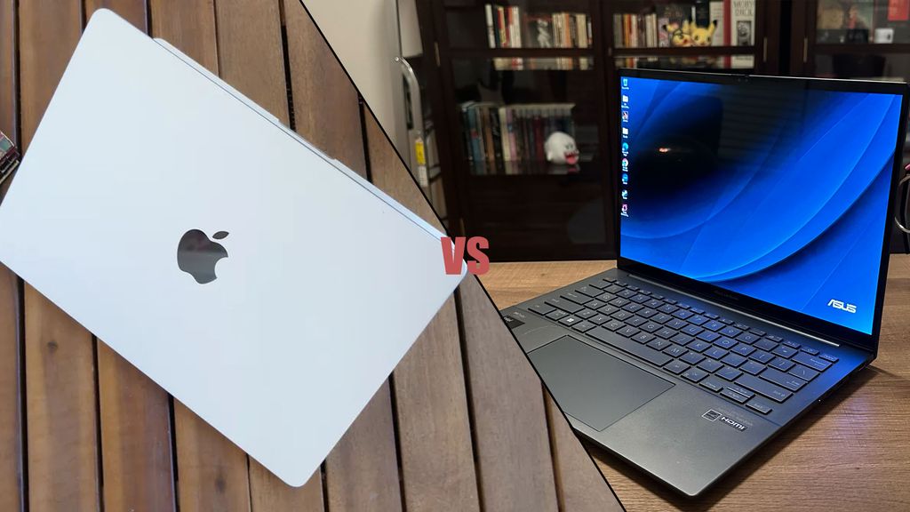Apple Macbook Air 13 M3 vs Asus Zenbook 14 OLED (Q425M): Which ...