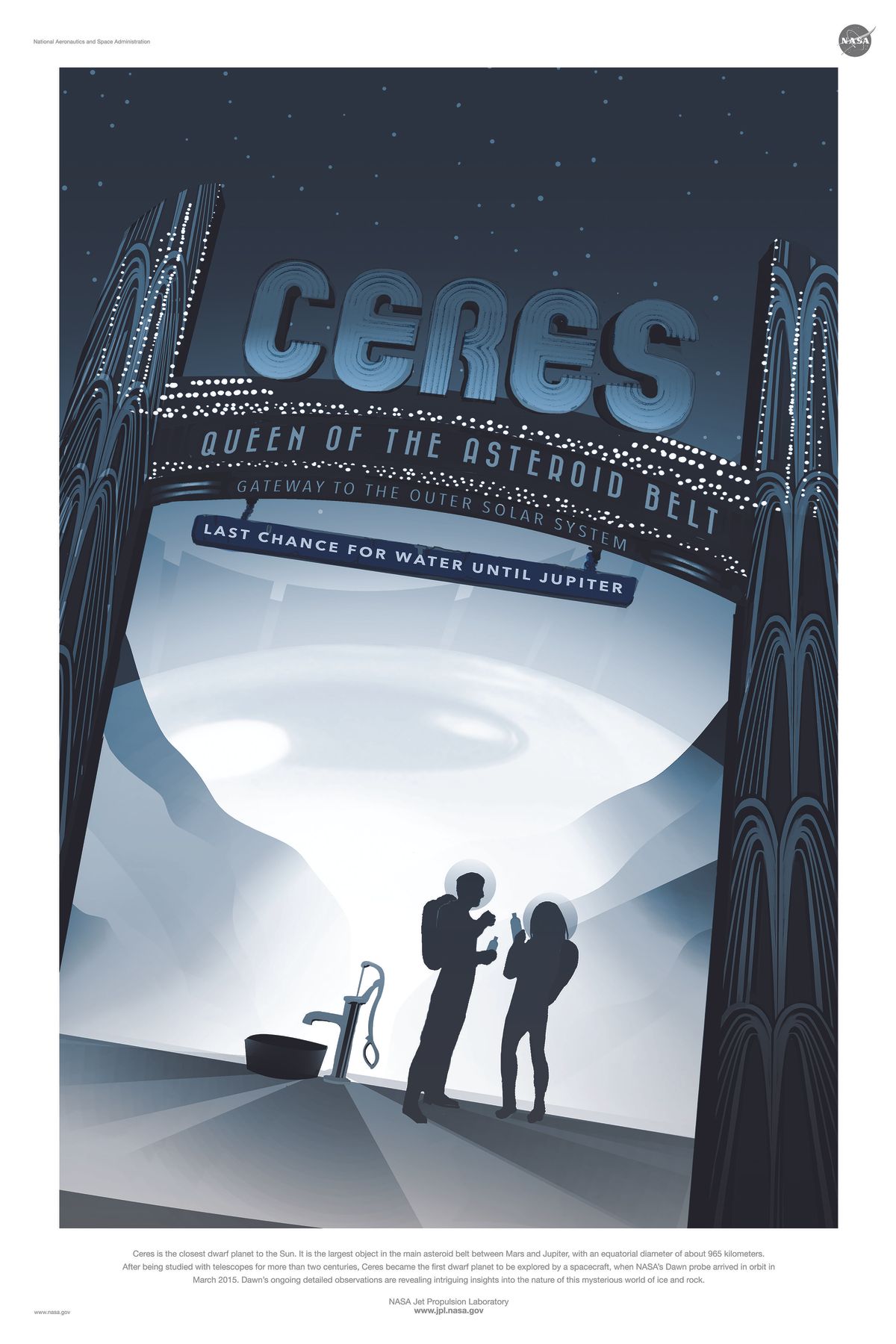 14 Awesome Space Tourism Travel Posters from NASA (Gallery) | Space