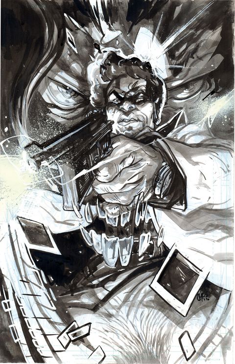 Combine traditional and digital skills to create a comic cover ...