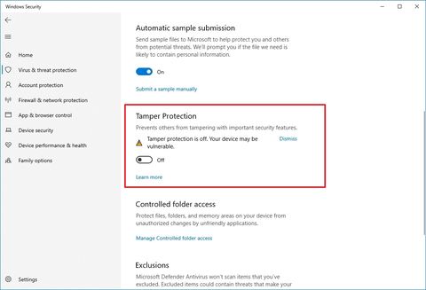 How to permanently disable Microsoft Defender Antivirus on Windows 10 ...