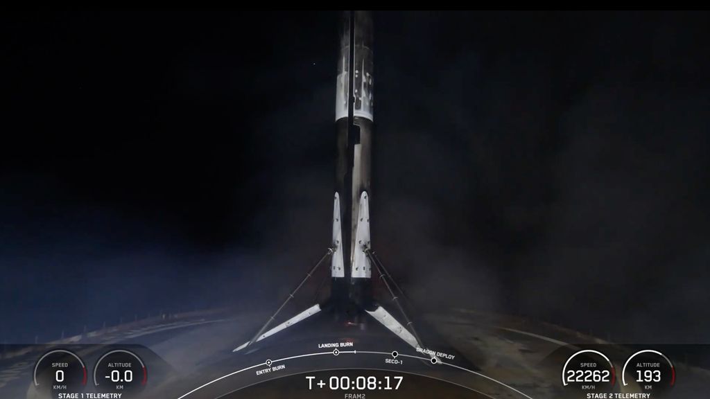 SpaceX launches private Fram2 astronauts on historic spaceflight over ...