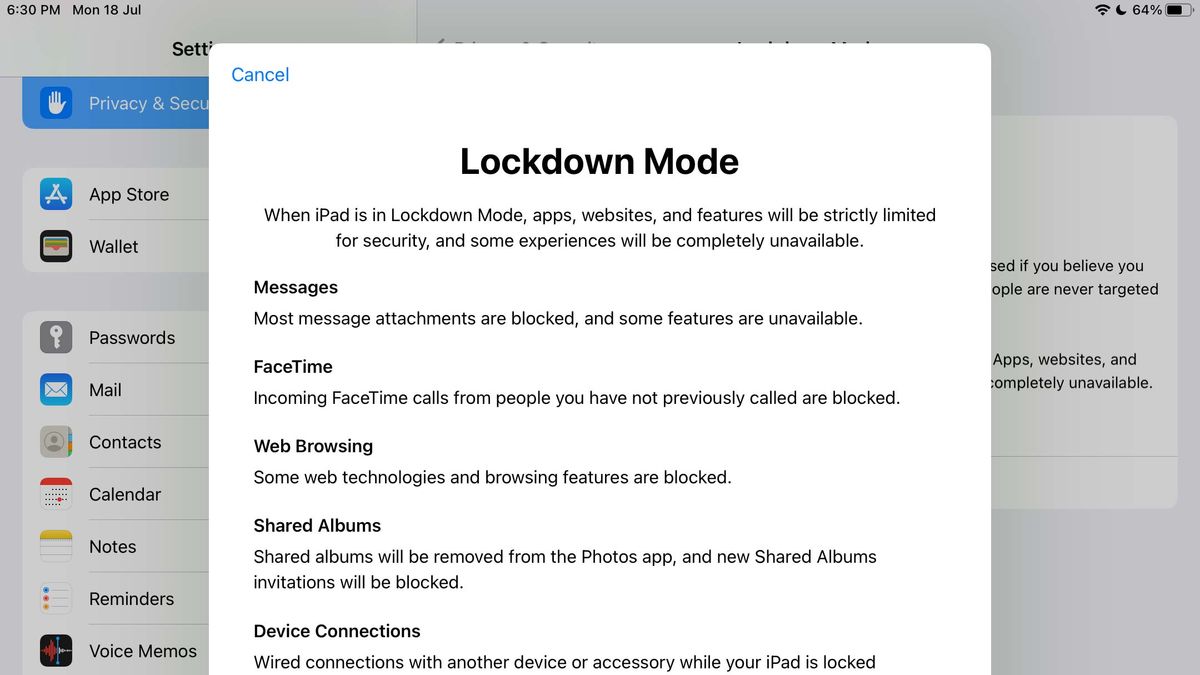 iOS 16: How to use Lockdown Mode | Laptop Mag