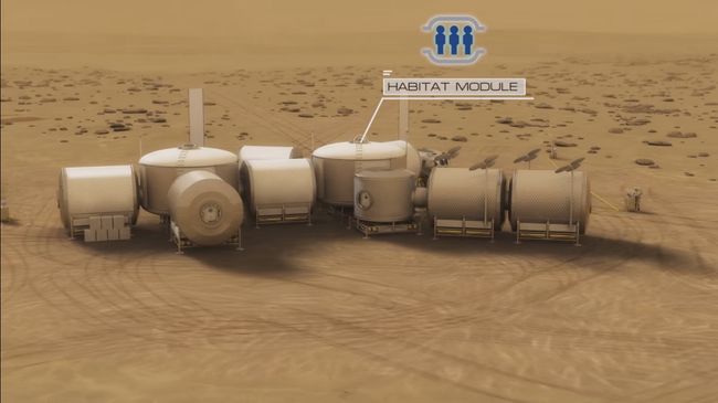 How Will a Human Mars Base Work? NASA's Vision in Images | Space