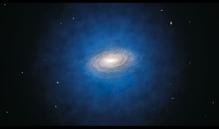 Milky Way Has Half As Much Dark Matter As Previously Thought | Space