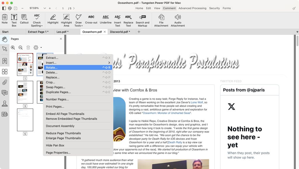 Tungsten Power PDF | TechRadar