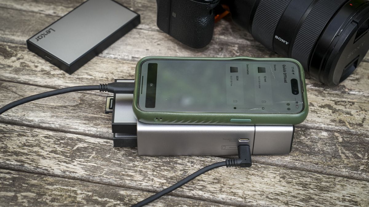 Lexar Professional Workflow Go 2-bay docking station review | TechRadar