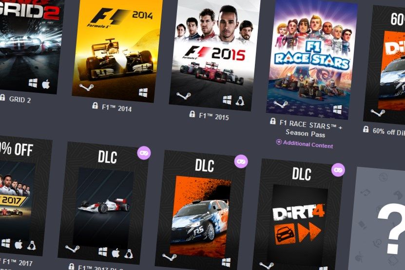 The Humble Codemasters Racing Bundle features F1, Grid, Dirt Rally, and more to come | PC Gamer