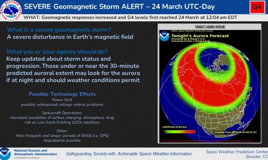 Strongest solar storm in nearly 6 years slams into Earth | Space