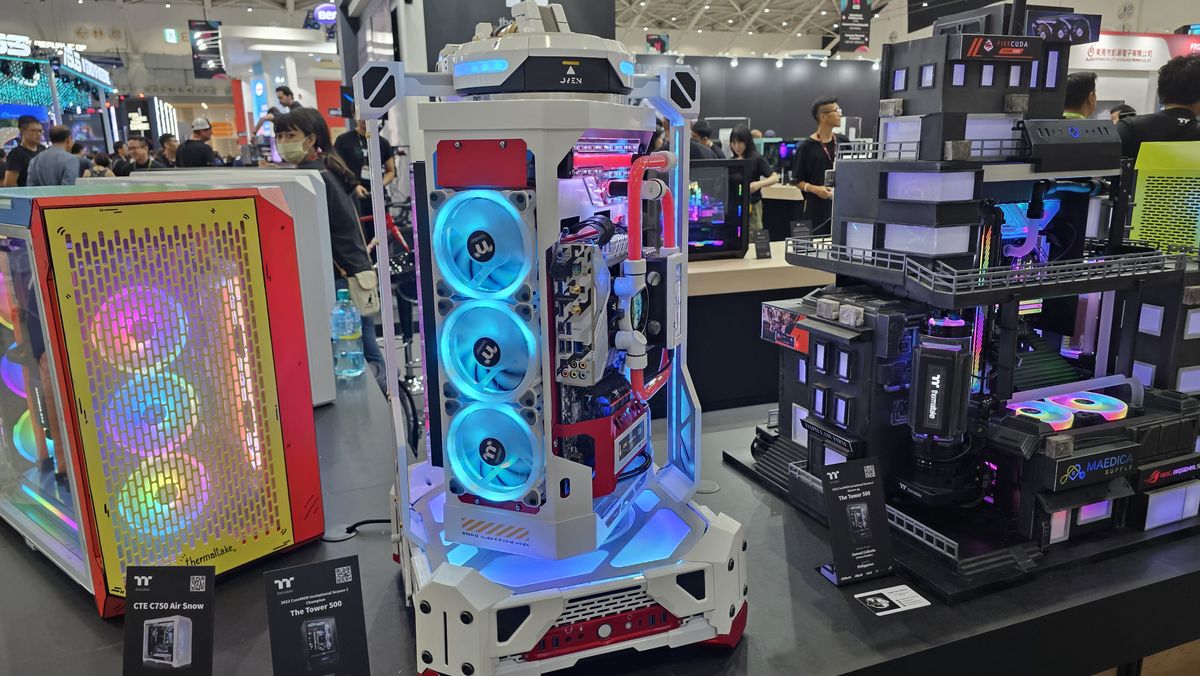 Coolest Case Mods of Computex 2023: Alien Facehuggers, Motorcycles and More | Tom's Hardware
