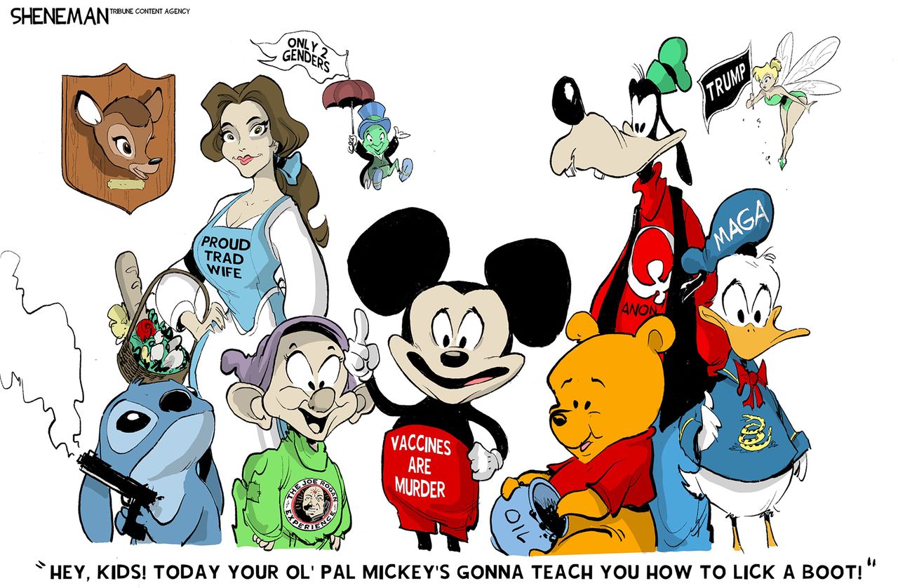 Mickey Mouse has a new message | Sept. 19 political cartoons | The Week