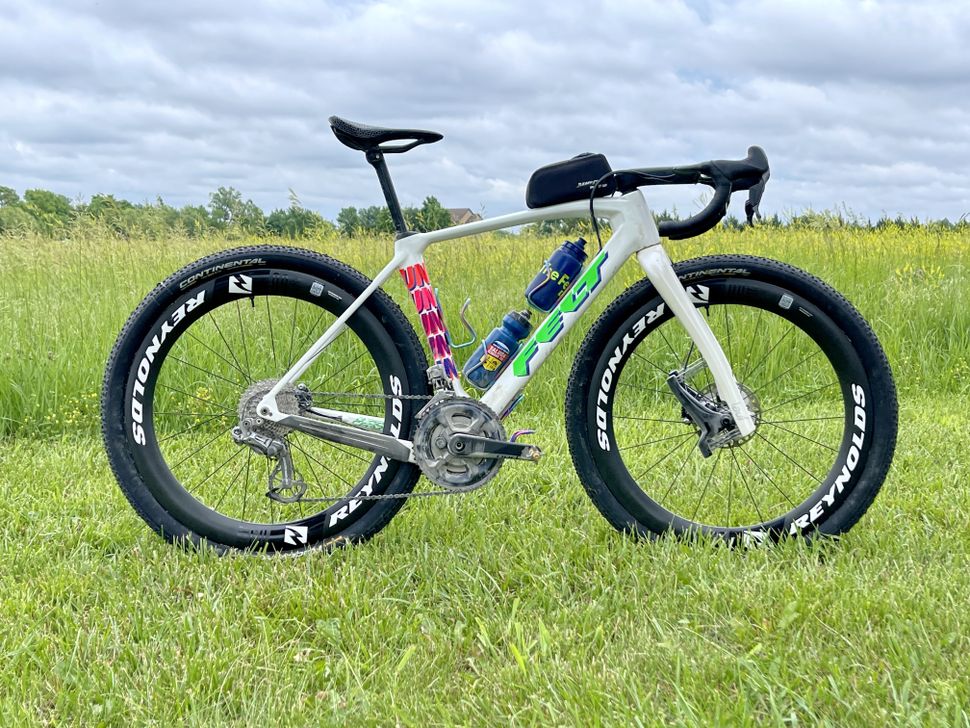 Shave the hairs off your tyres: Dylan Johnson's Unbound Gravel bike is a Frankenbike of the ...