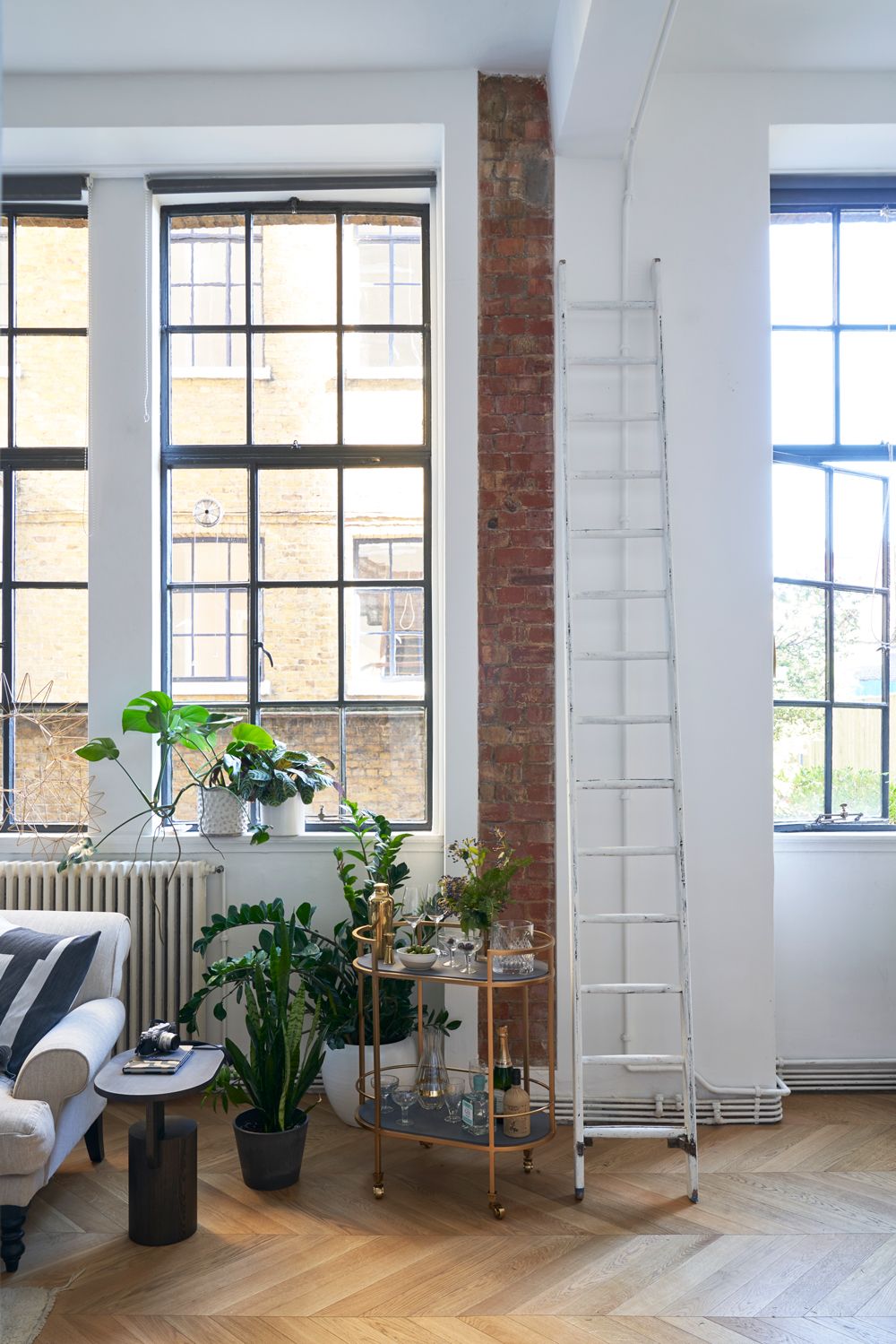 Ladder ideas, from loft ladders to ladder shelving for every room