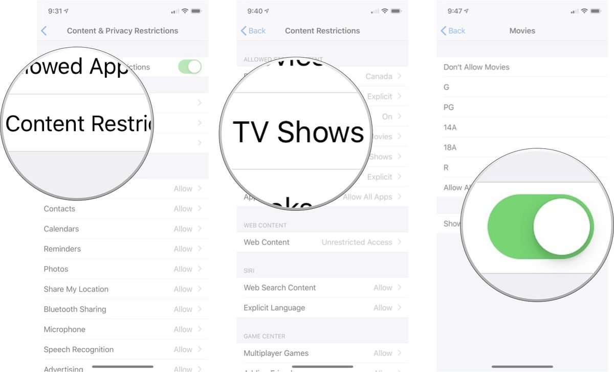 How to use Restrictions and Parental Controls for iPhone and iPad | iMore