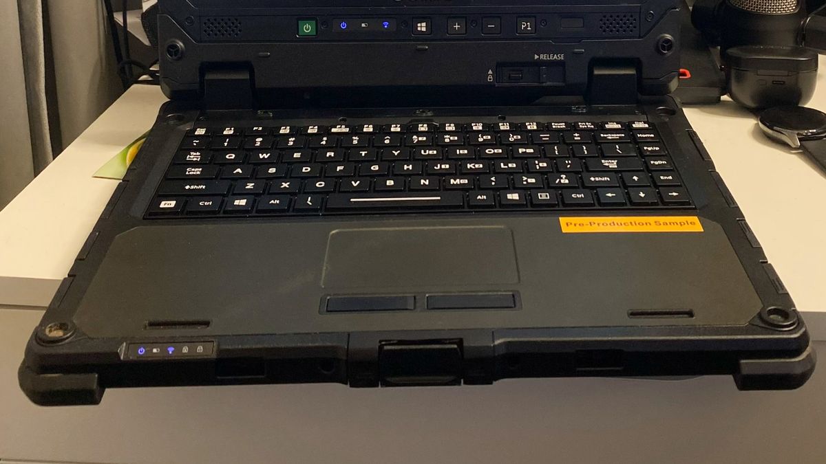 Getac K120 review | Laptop Mag