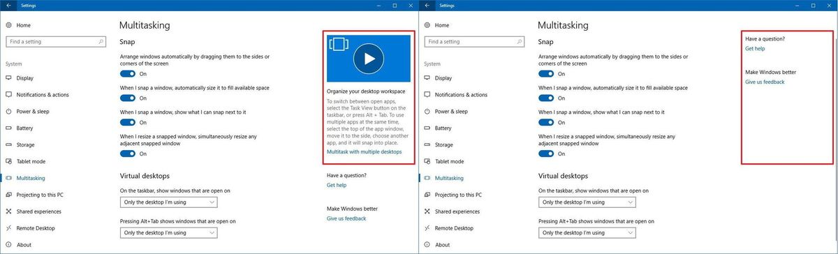 How to remove Windows 10's Settings app tips | Windows Central