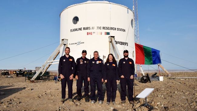 Mars Society begins simulated Red Planet mission in Canadian Arctic | Space