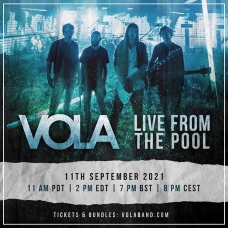 VOLA announce Live From The Pool streaming event for September | Louder