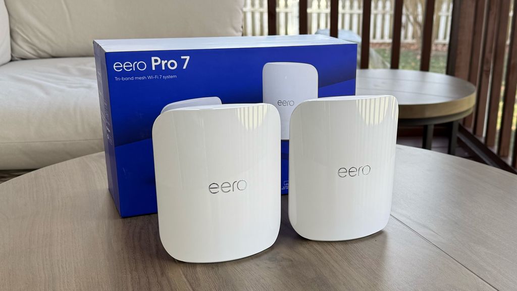 Amazon Eero 7 Pro Wi-Fi 7 mesh router review: Middle child with ...