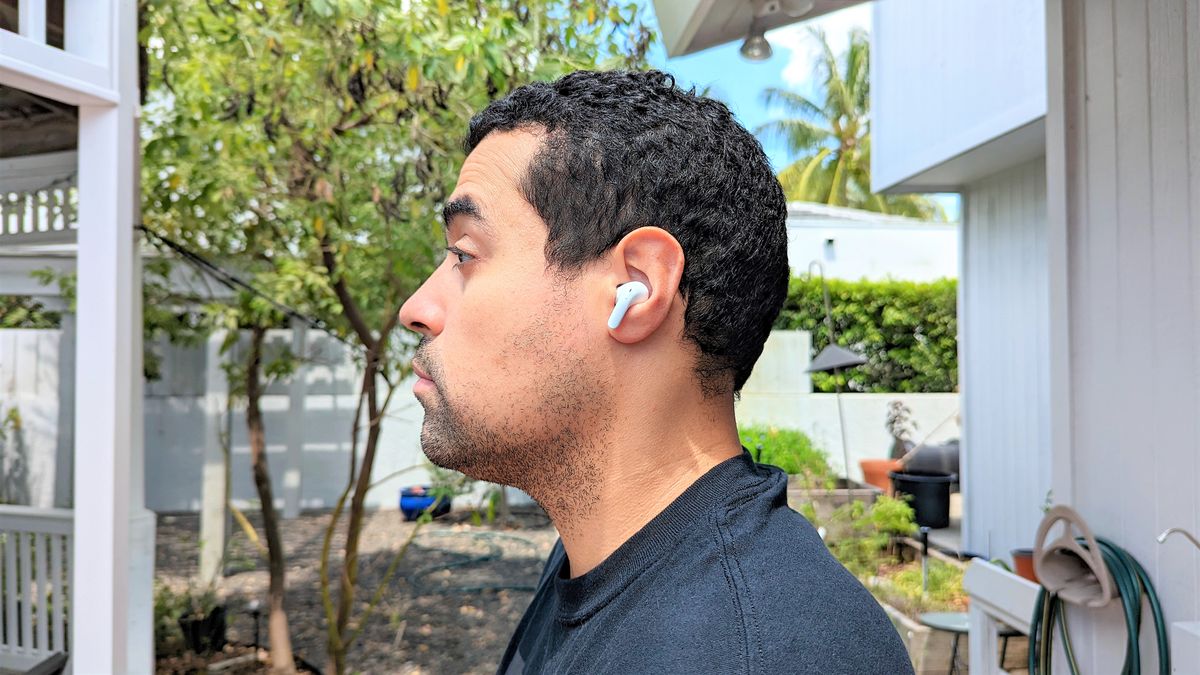 LG Tone Free T90 review: Excellent-sounding buds that clean themselves ...