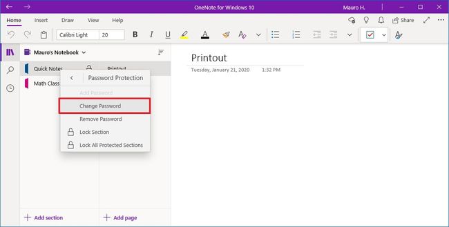 How to password protect OneNote section on Windows 10 | Windows Central