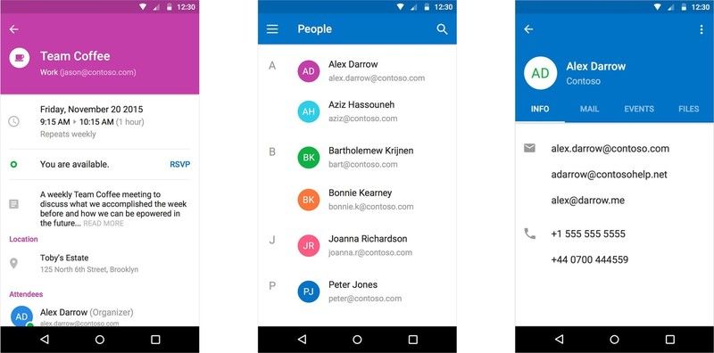 Outlook for Android will roll out a new Material Design inspired look ...