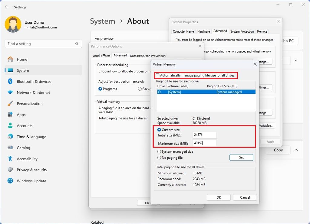 How to manage virtual memory on Windows 11 | Windows Central
