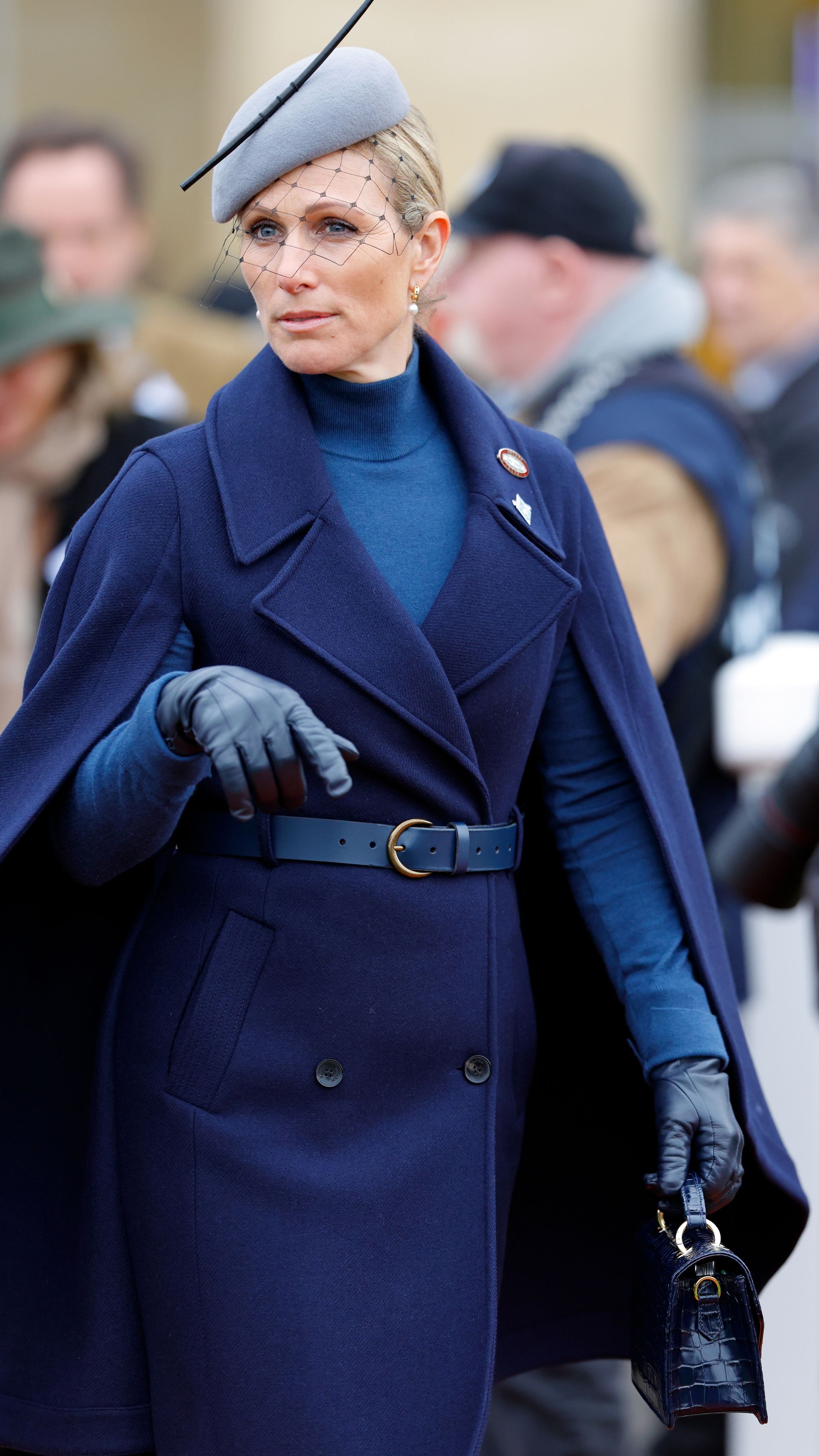 Zara Tindall nails navy tonal dressing at Cheltenham | Woman & Home