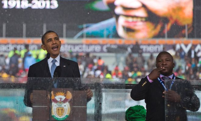 Was the sign-language interpreter at the Mandela memorial faking it ...