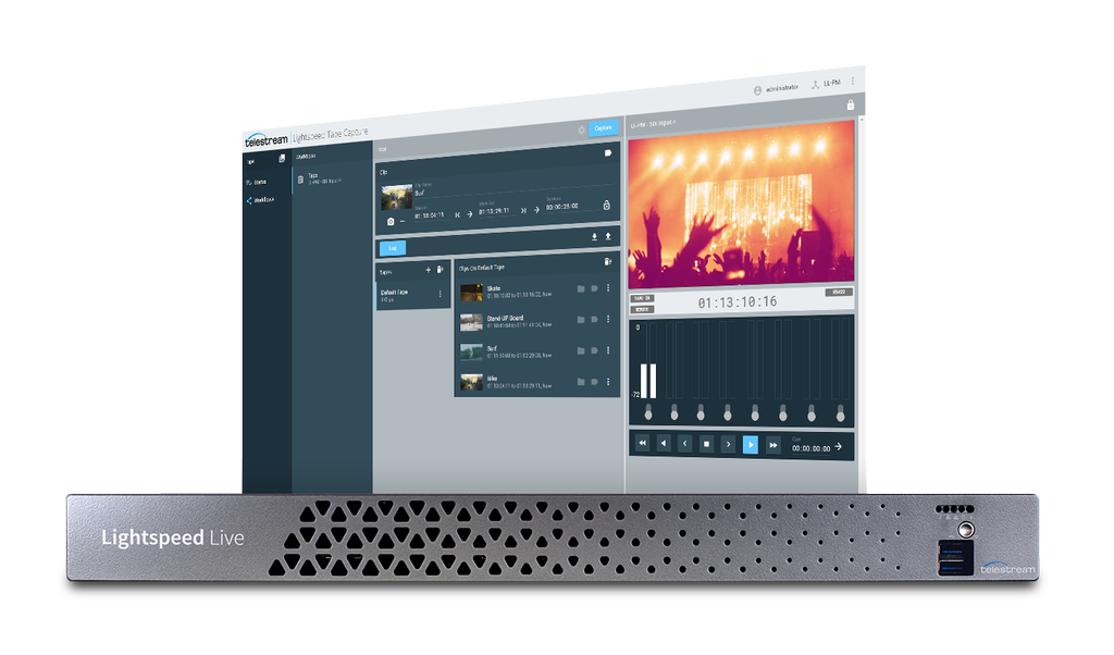 Telestream Introduces Software-Only Version of Lightspeed Live Capture ...