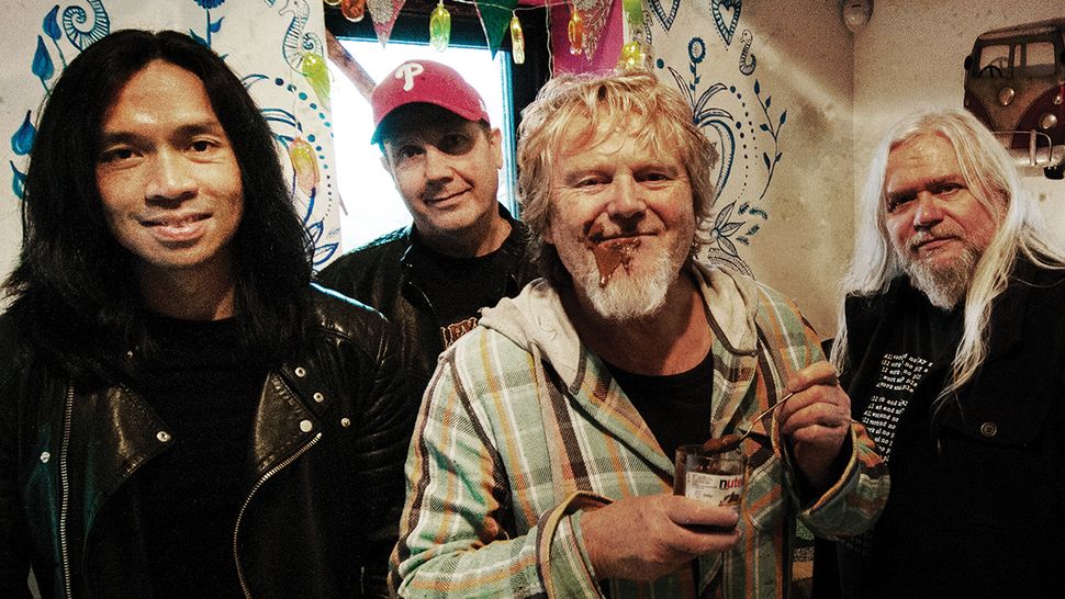 "I said, “We’re a band, we want to make a record.” He said, “Oi dunno ...