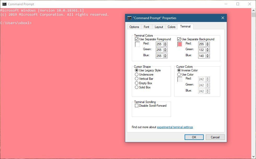 What's new with Windows Console on Windows 10 May 2019 Update | Windows ...