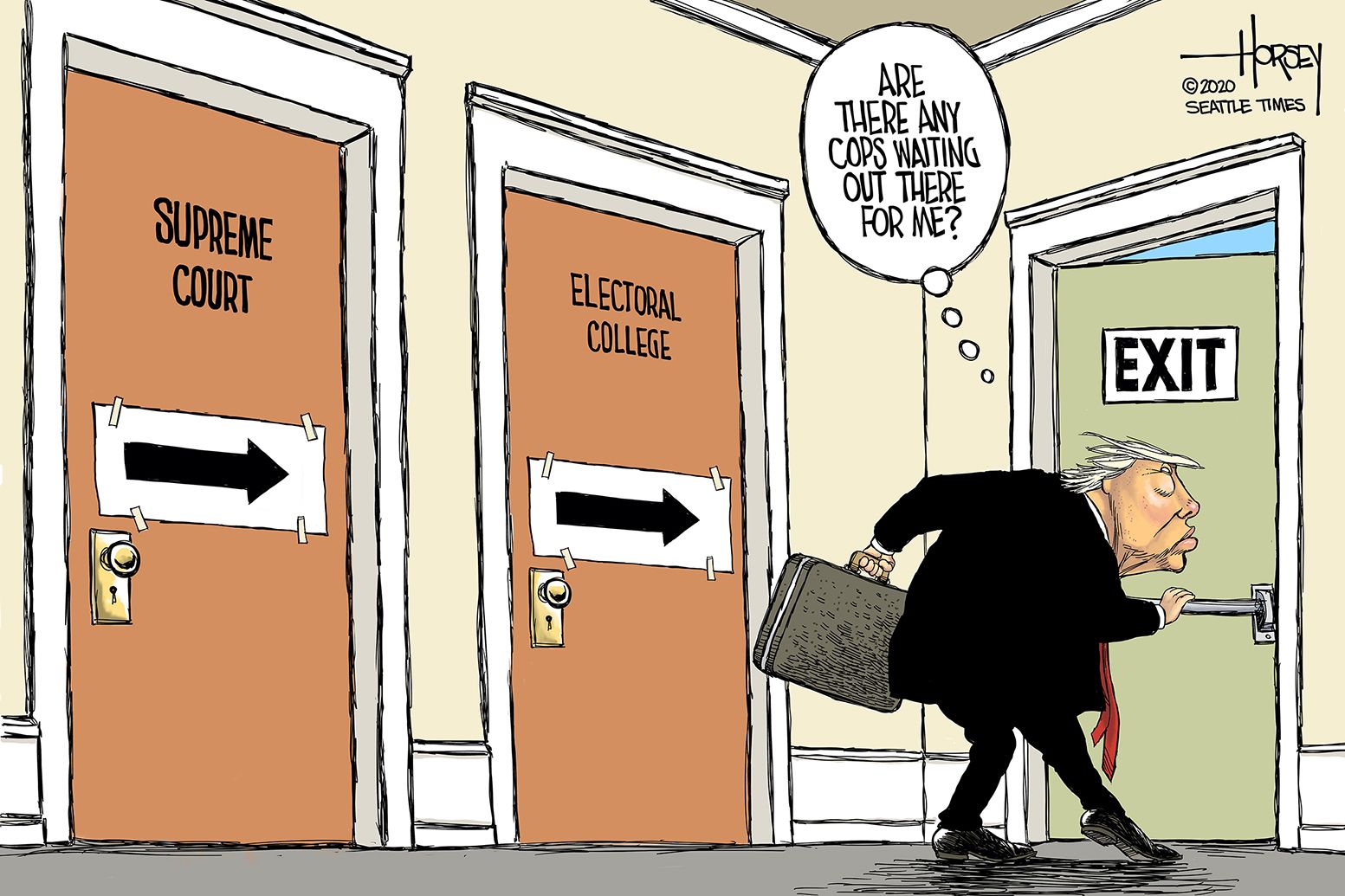 Political Cartoon U.S. Trump prosecution | The Week