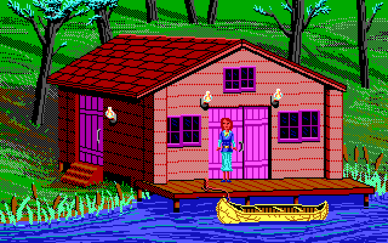 The Crimson Diamond is an old-fashioned mystery in the style of Sierra ...