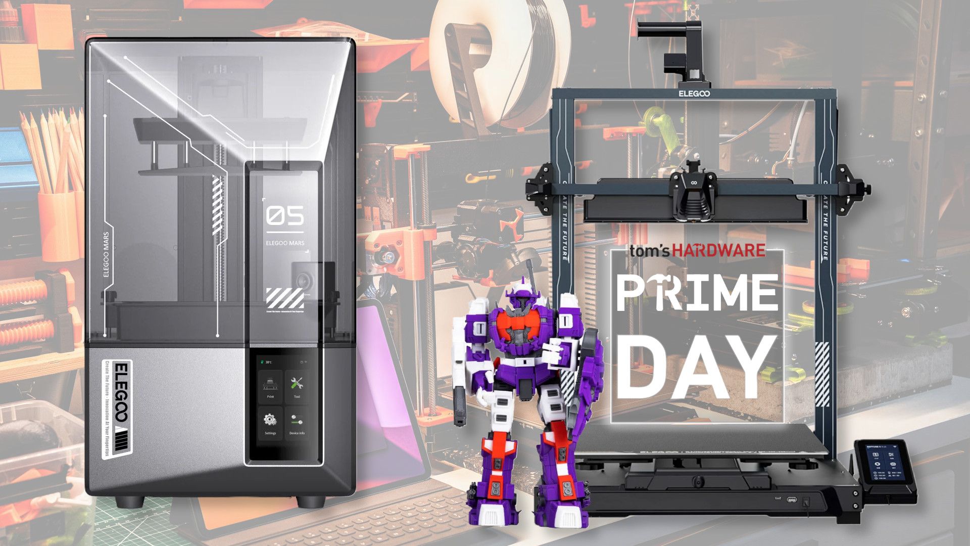 There is still time to grab a great deal on these Elegoo 3D printers on the last day of Prime ...