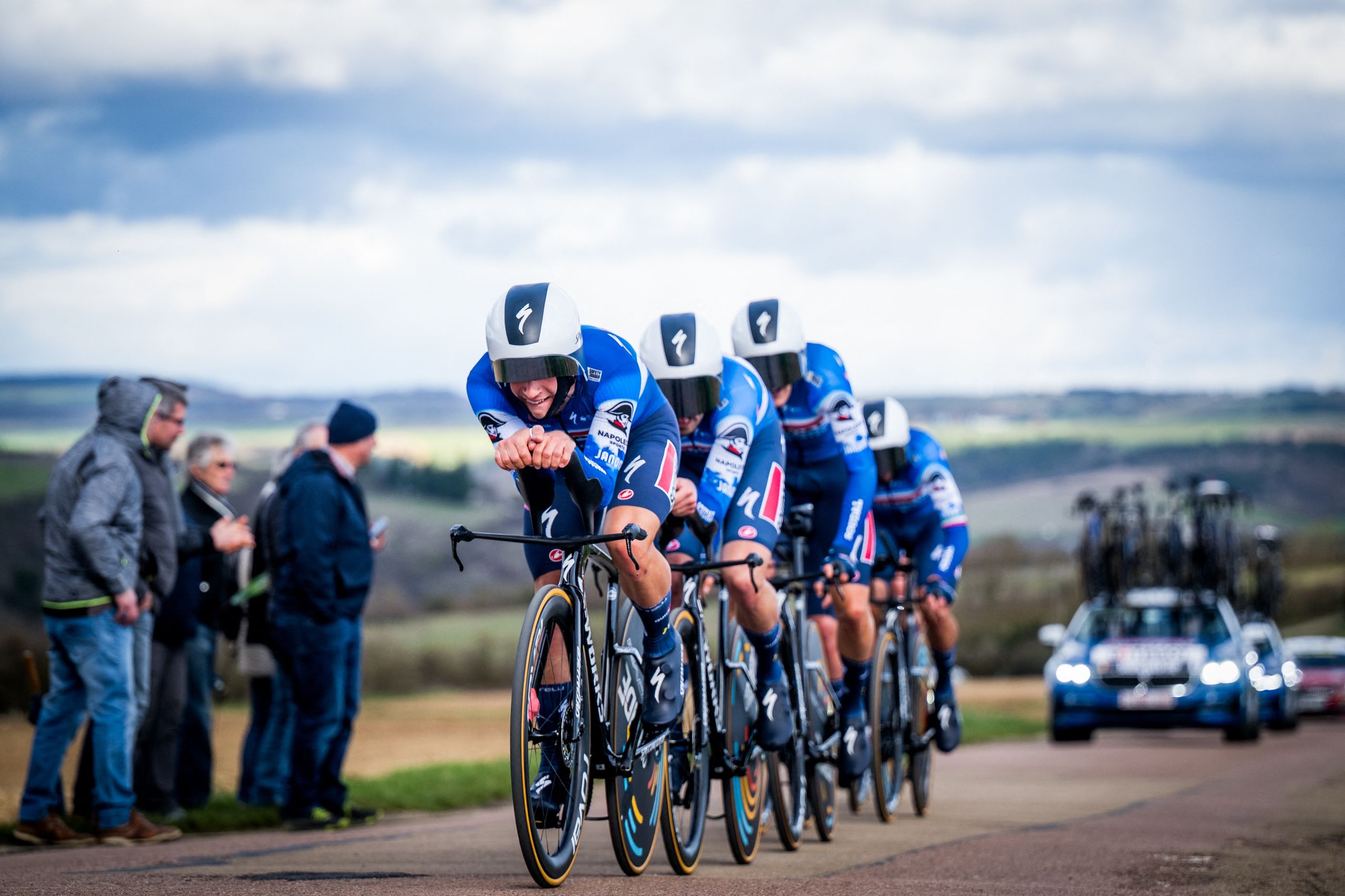 Awe-inspiring TTT footage at Paris-Nice leads to possible drone footage ...