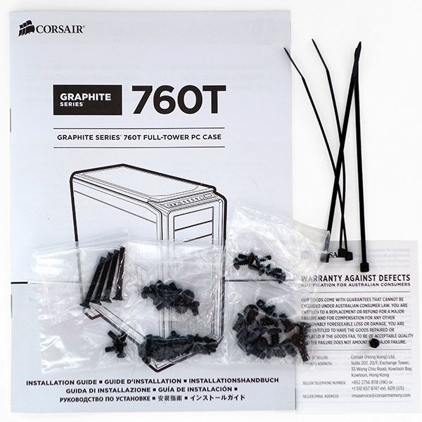 Building With The Corsair Graphite Series 760T