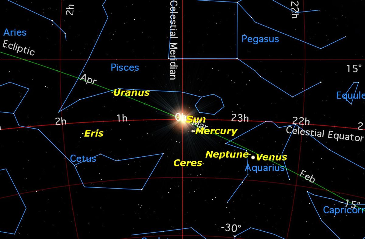 Best Night Sky Events of March 2016 (Stargazing Maps) | Space