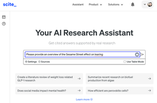 Scite Review: A Helpful AI-Powered Academic Search Tool | Tech & Learning