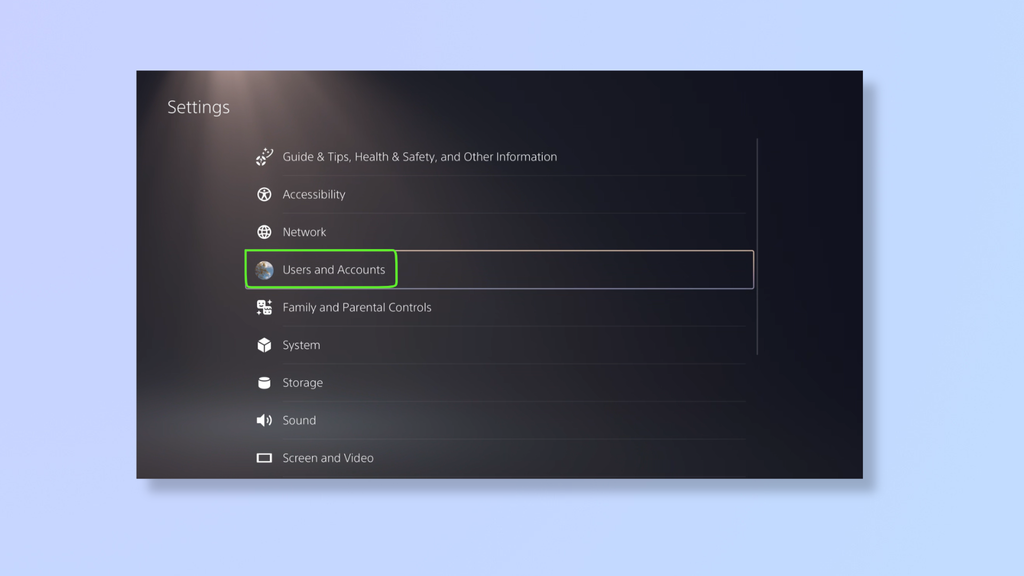 How to set primary account on PS5 | Tom's Guide