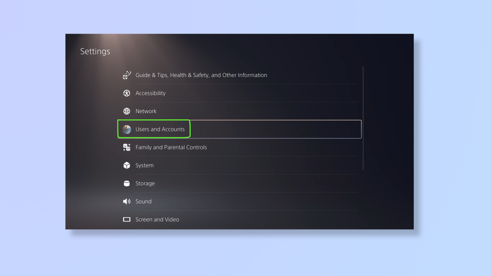 How to set primary account on PS5 | Tom's Guide
