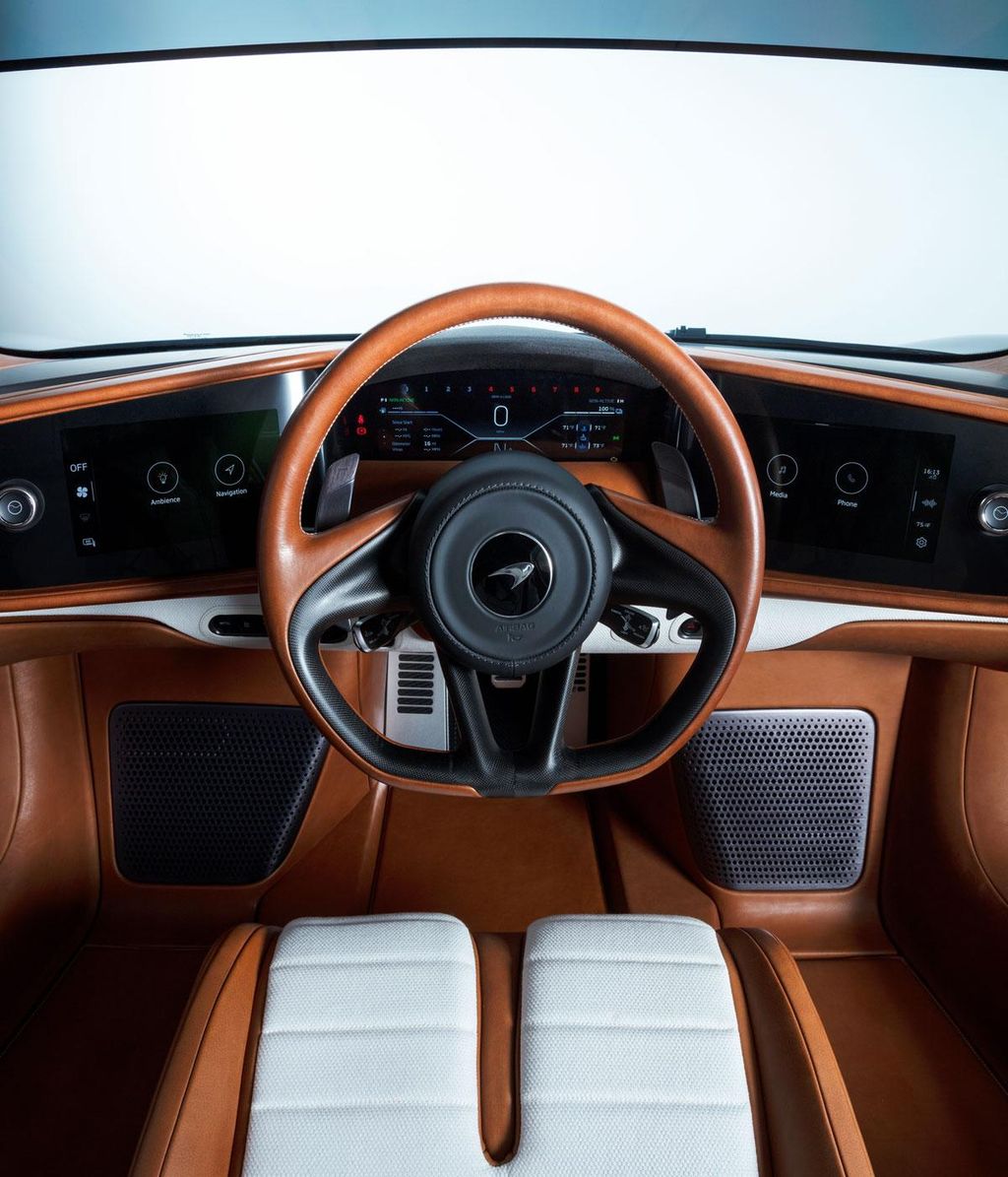 Hermès hits hyperdrive with a one-off car design for McLaren | Wallpaper*