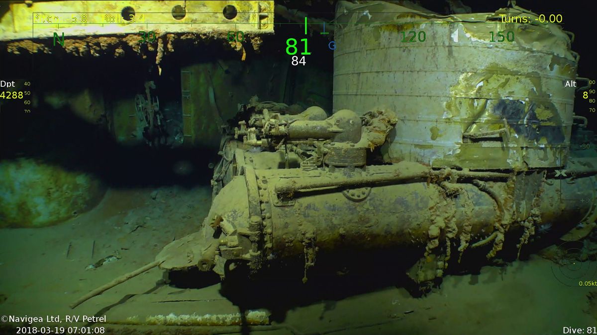 Photos: WWII Battleship 'USS Juneau' Discovered | Live Science
