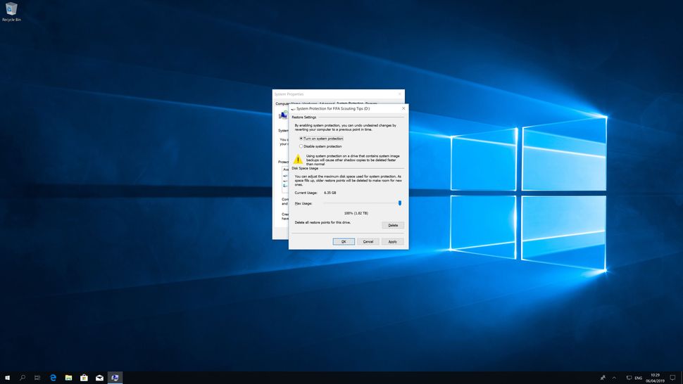 How to use System Restore in Windows 10 | TechRadar