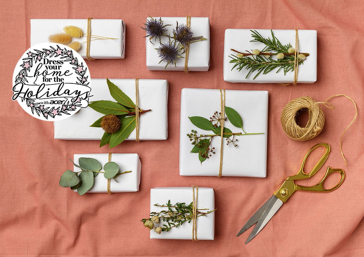 Eco wrapping ideas | Livingetc