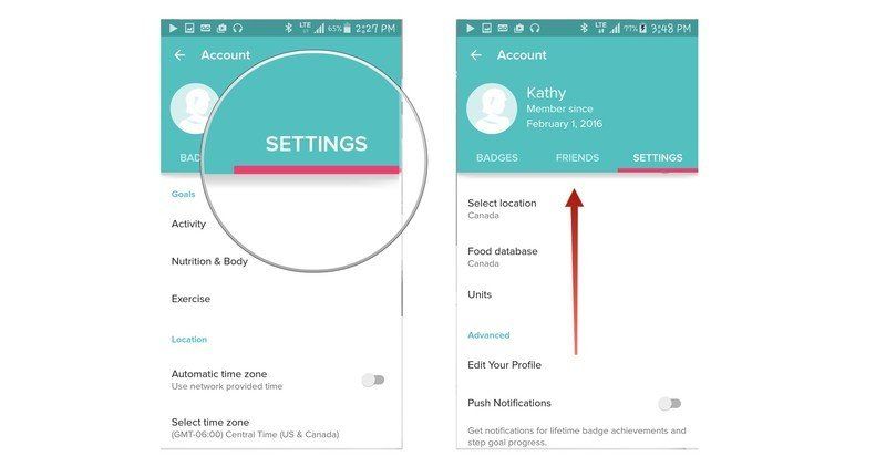 How to manage time zones and locations in Fitbit for Android | Android ...