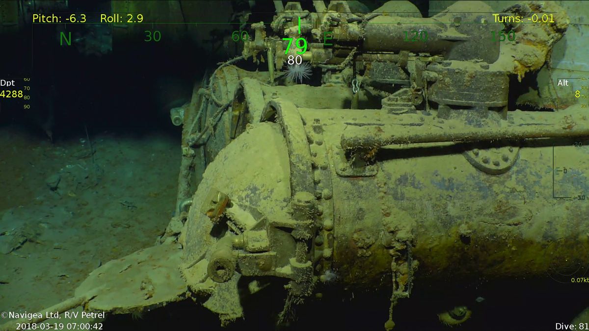 Photos: WWII Battleship 'USS Juneau' Discovered | Live Science