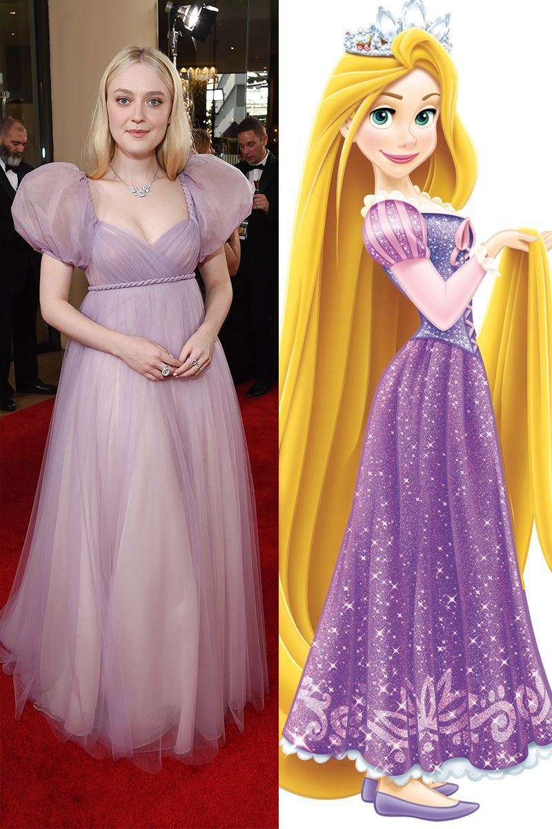 Celebrities Dressed Like Disney Princesses on the Red Carpet | Marie Claire